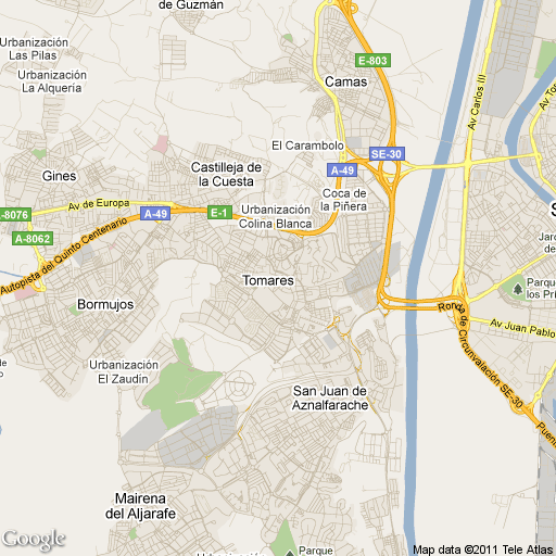 Vivir en Tomares, referencia del Aljarafe.: El Aljarafe y Tomares