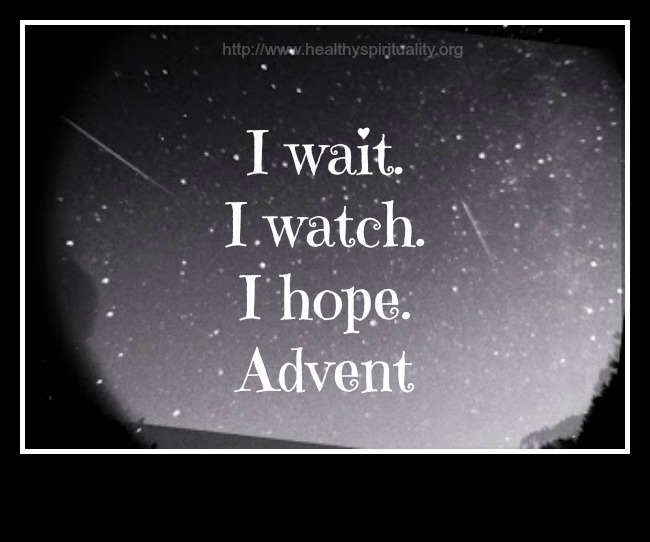 Advent: Wait, Watch, Hope - Lessons from the Meteors - Healthy Spirituality