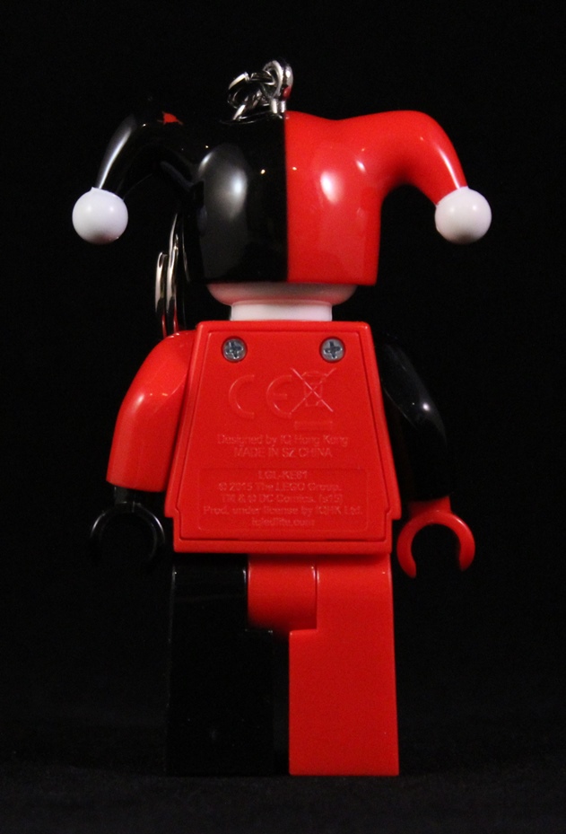 She's Fantastic: Lego Flashlight HARLEY QUINN Keychain!