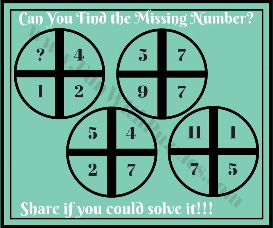 Fun Picture Maths Brain Teasers for School Kids with Answers