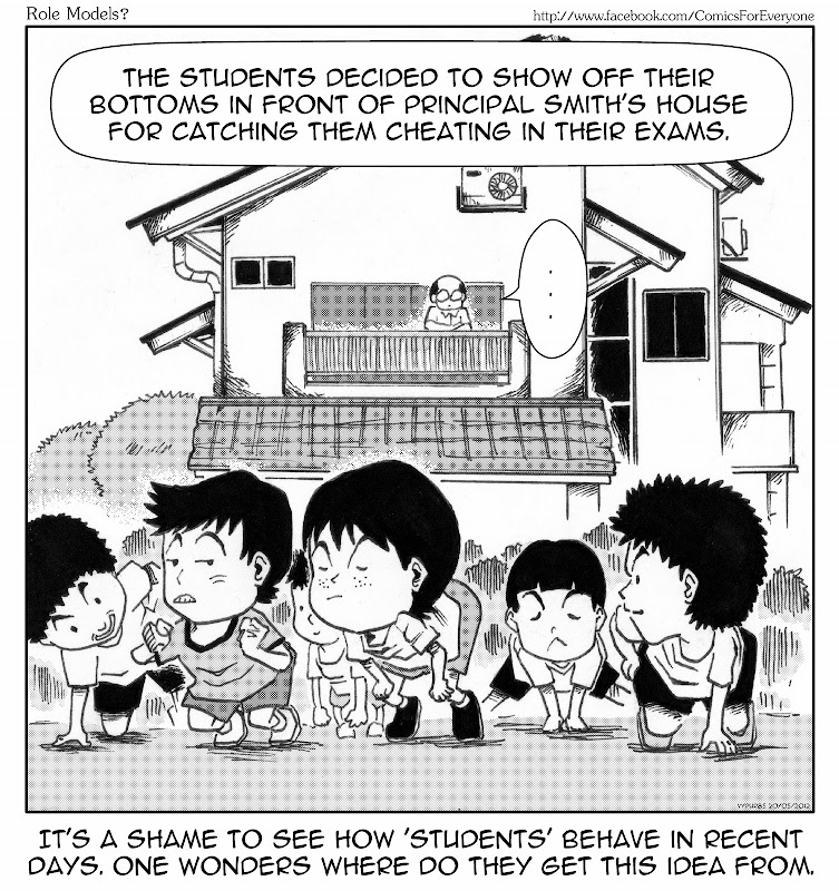 Comics drawn by me :)