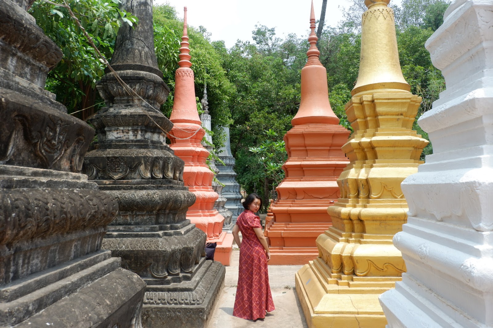First Day in Siem Reap: A Visit to Wat Bo and Preah Prom Rath Pagodas ...