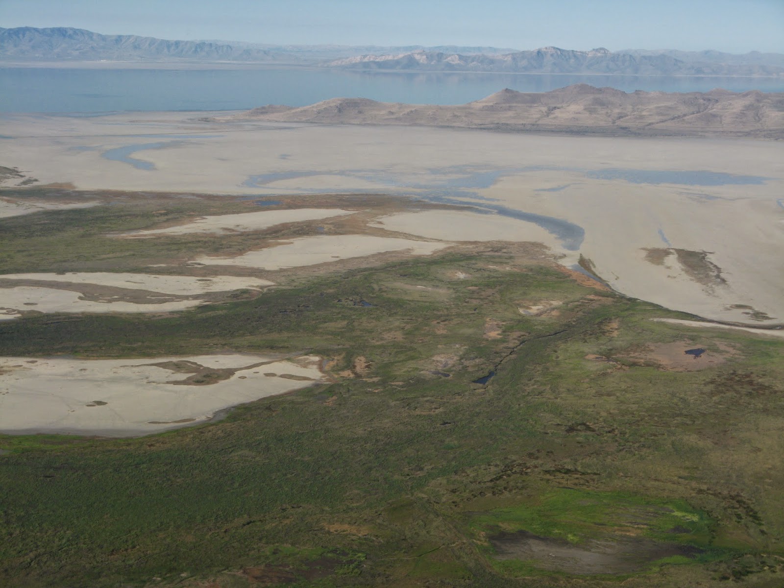 Zenberg Blogue: Great Salt Lake in 3D Part 5 - From Above