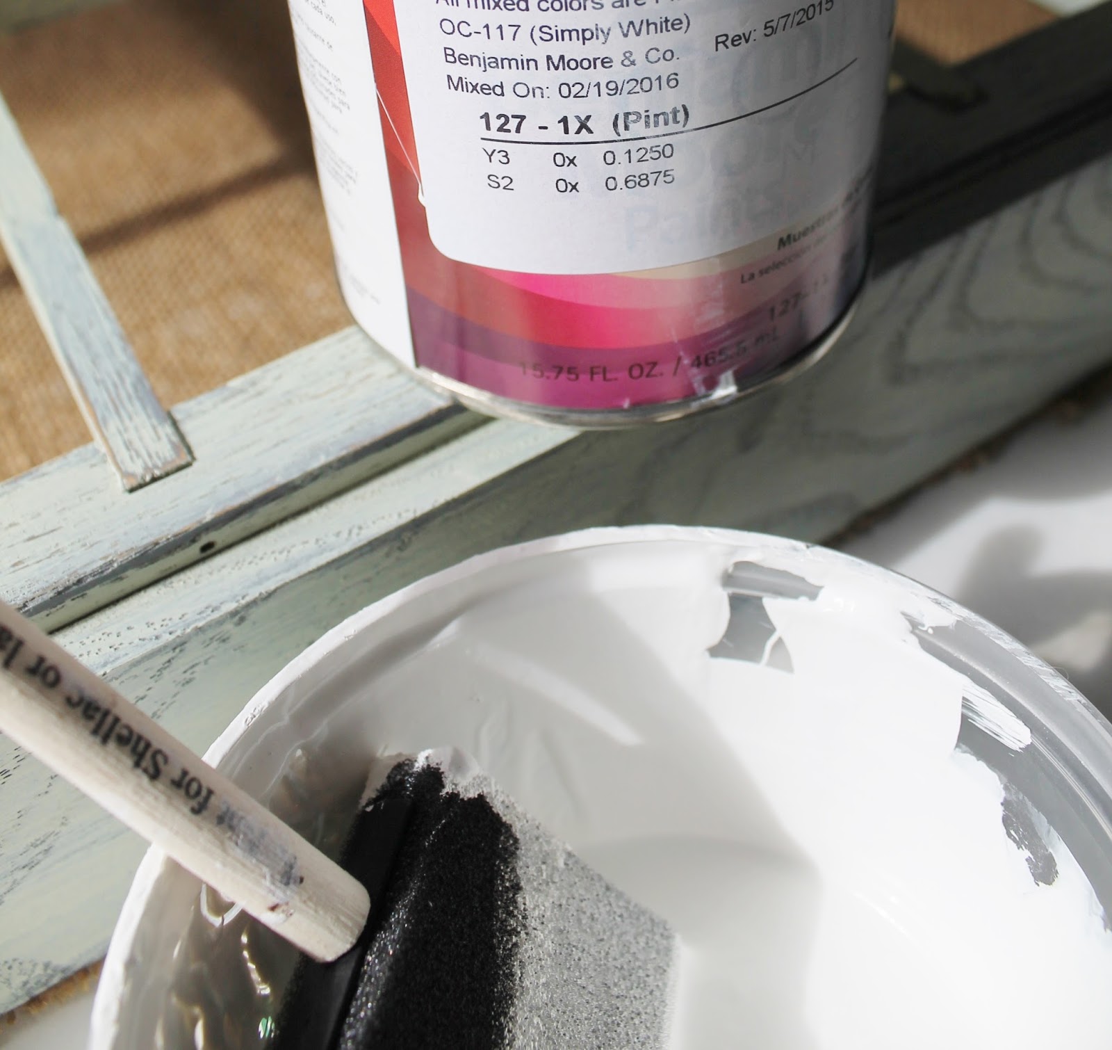 A Refresh For Spring With White Paint | love my simple home