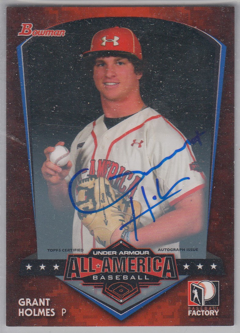Dodgers Blue Heaven: Another Grant Holmes Prospect Card for the Collection