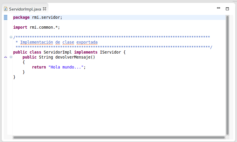 Blogs de J César Moreno: Sencillo ejemplo de JAVA RMI