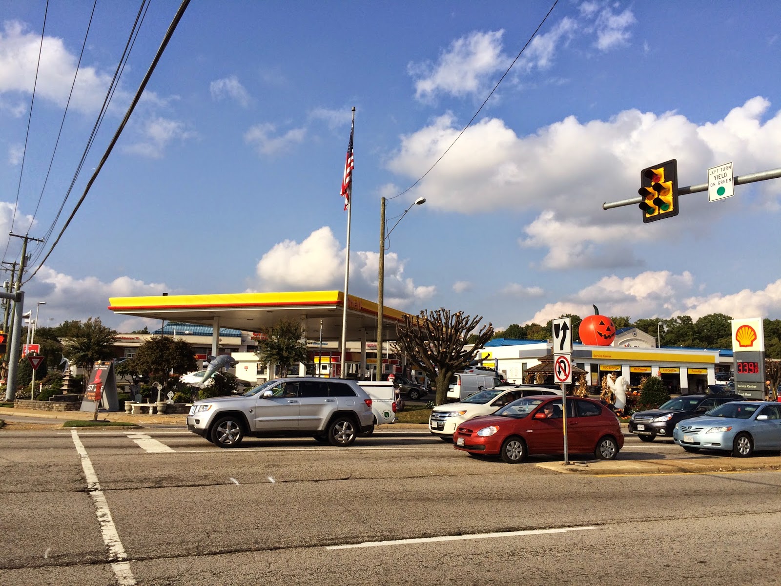 Springfield Things: Cardinal Plaza Shell Station