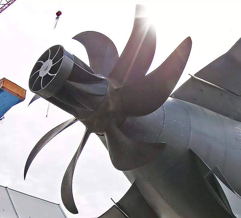 Sistema difusor de vórtice del submarino 212 alemán | www.elSnorkel.com