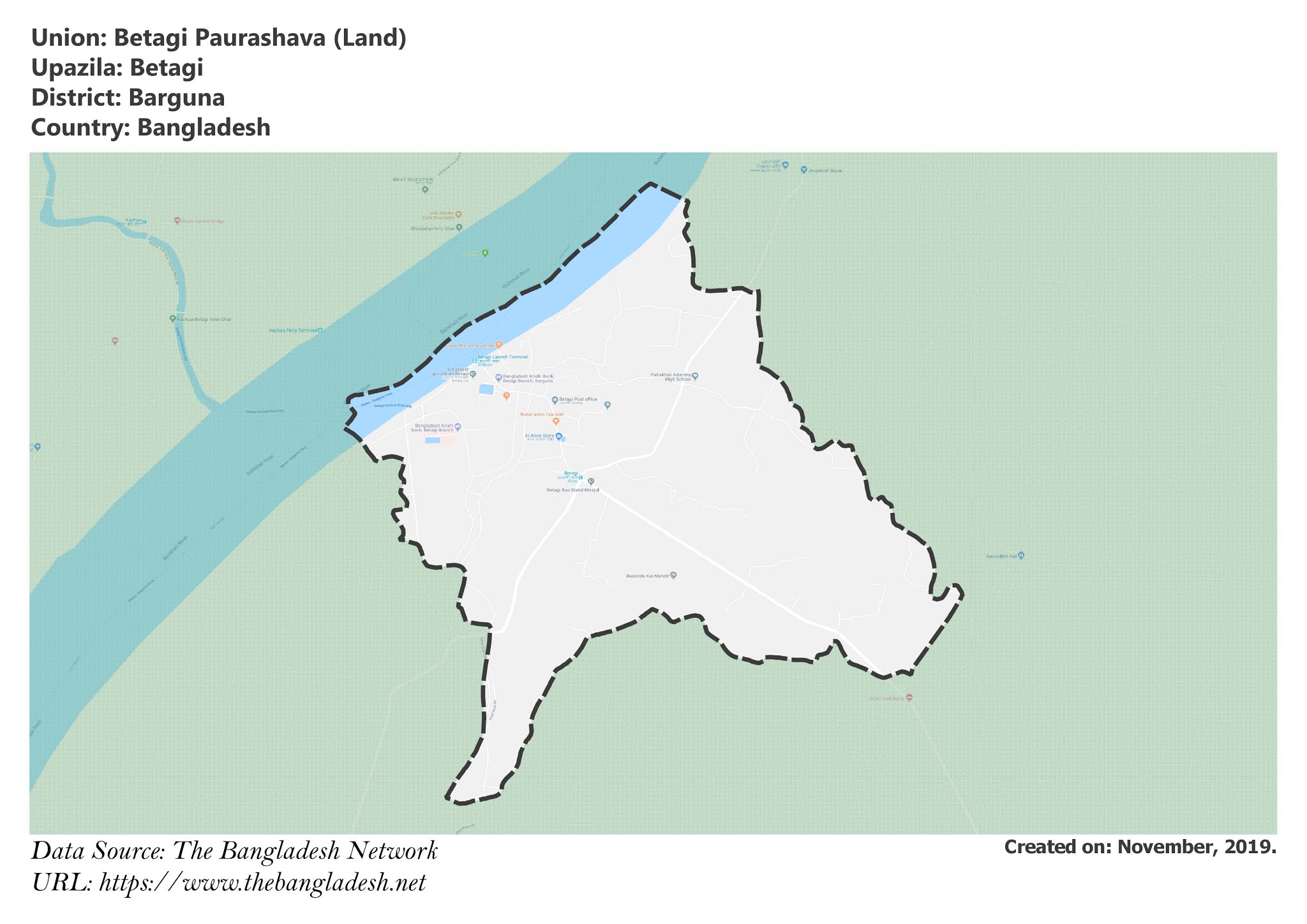 Betagi Paurashava, Barguna