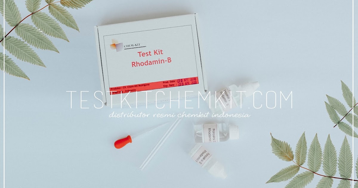 Test Kit Boraks Chemkit | Test Kit Chemkit