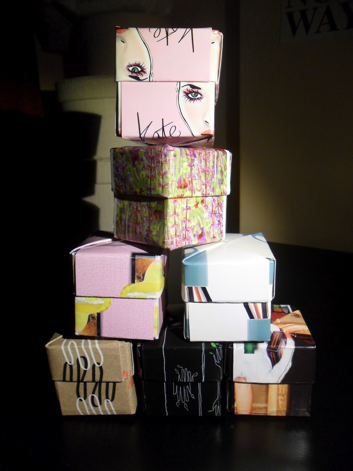 ByG Thoughts: DIY : Carton Boxes!