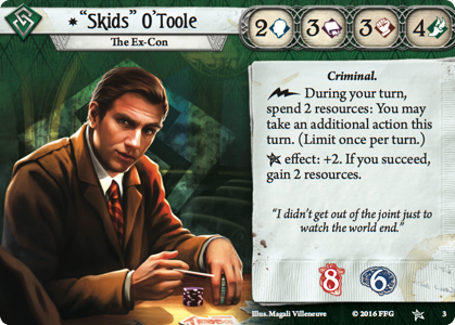 Genesis: Arkham Horror The Card Game - The Rogue Class