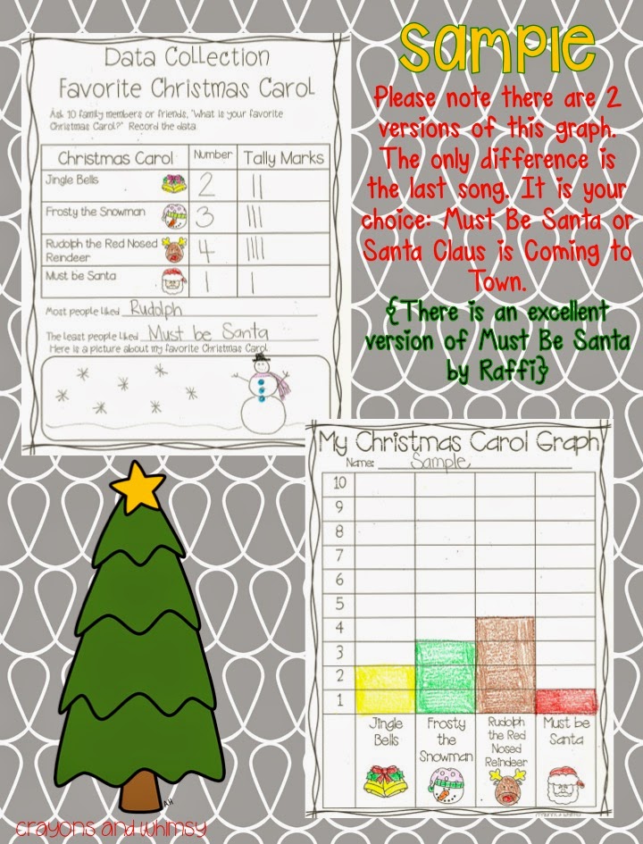Primary Powers: A Christmas Carol Graphing Freebie