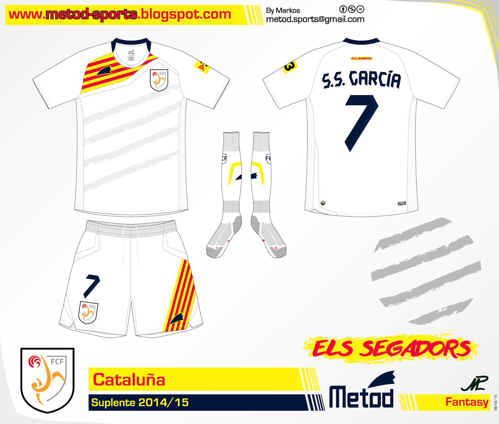 FC Barcelona 2014/15 Metod + Selección de Cataluña 2014/15 Metod