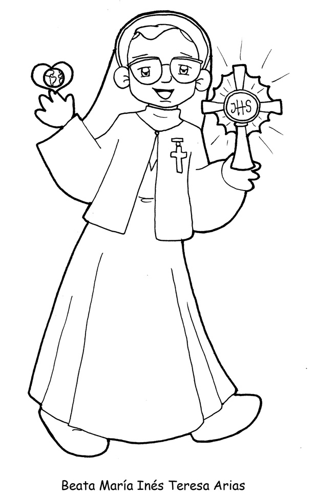 ReliArtes: Beata María Inés Teresa Arias (dibujo)