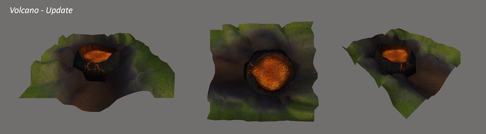 Applied Game Art Production : Volcano Texture