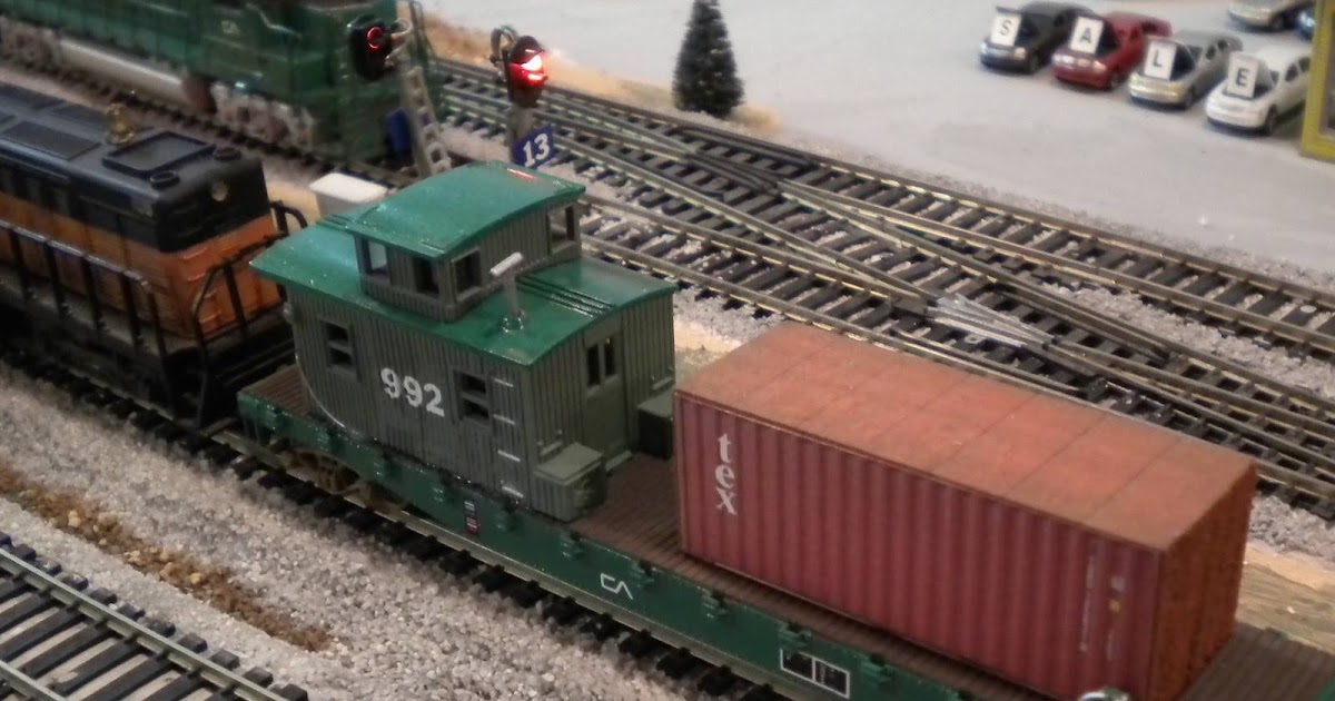 The Model Railroad Luddite: Section work car 992