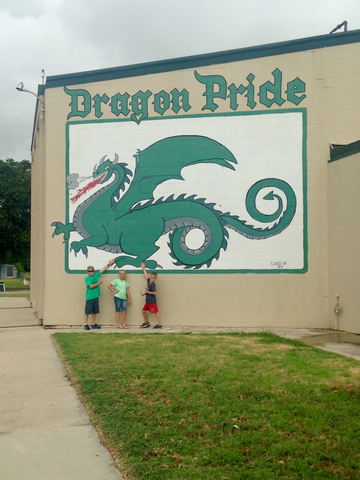 The Tidwells: From A (merica) to Z (ambia)...and Back: Bangs Dragons!