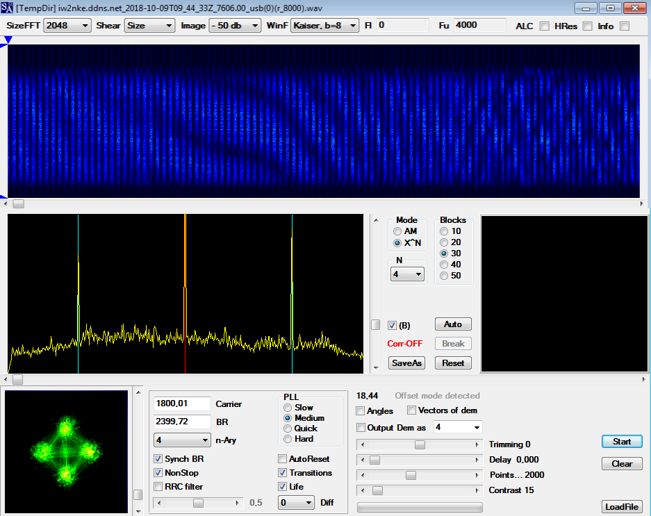 NILE/Link-22 waveform #2 (S4539 Annex D) | diario SWL I-56578 Antonio