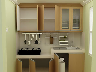 SKETSA BANGUNAN: KITCHEN