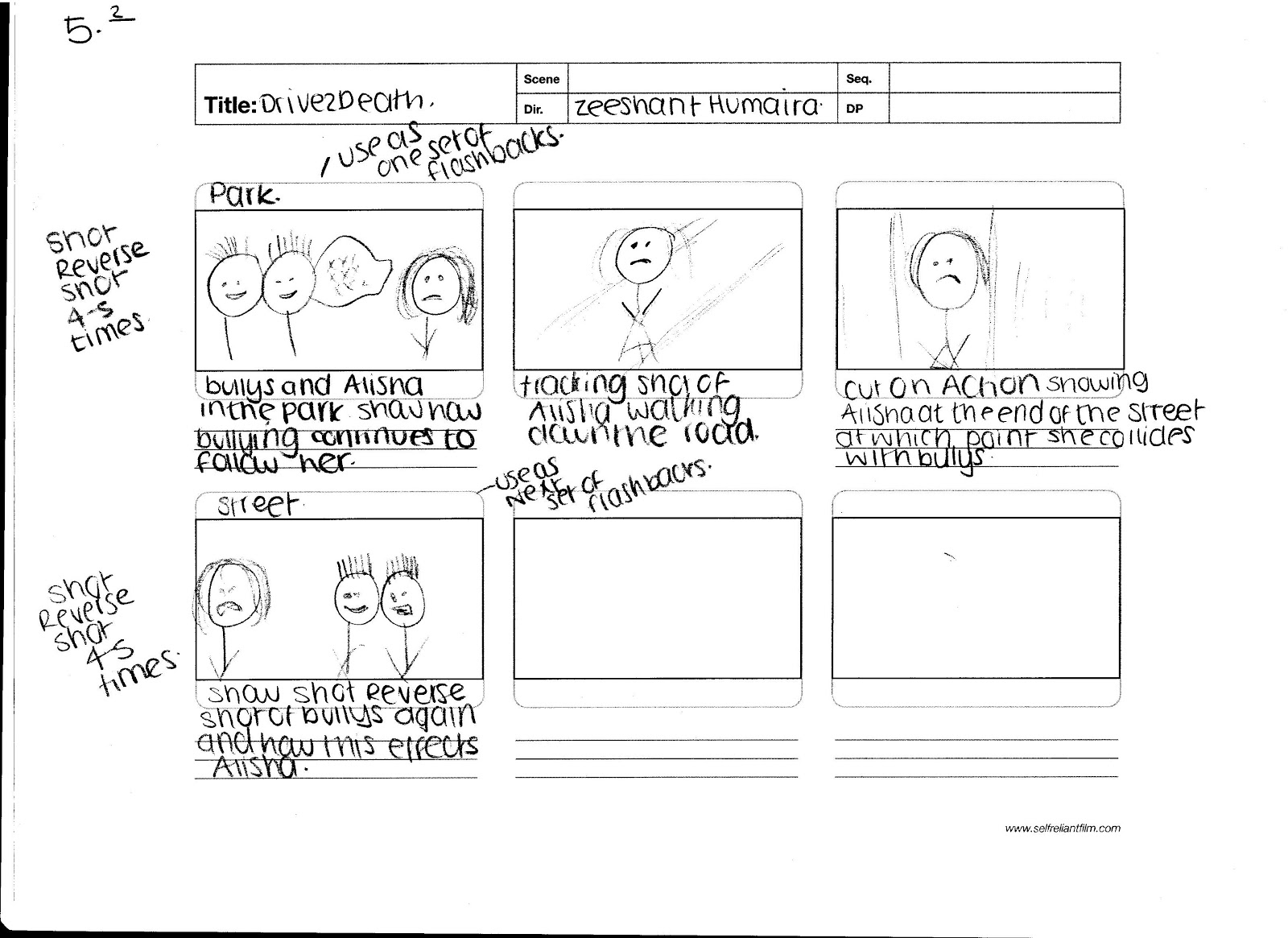 Humaira's Blog: Pre-Production: Storyboard