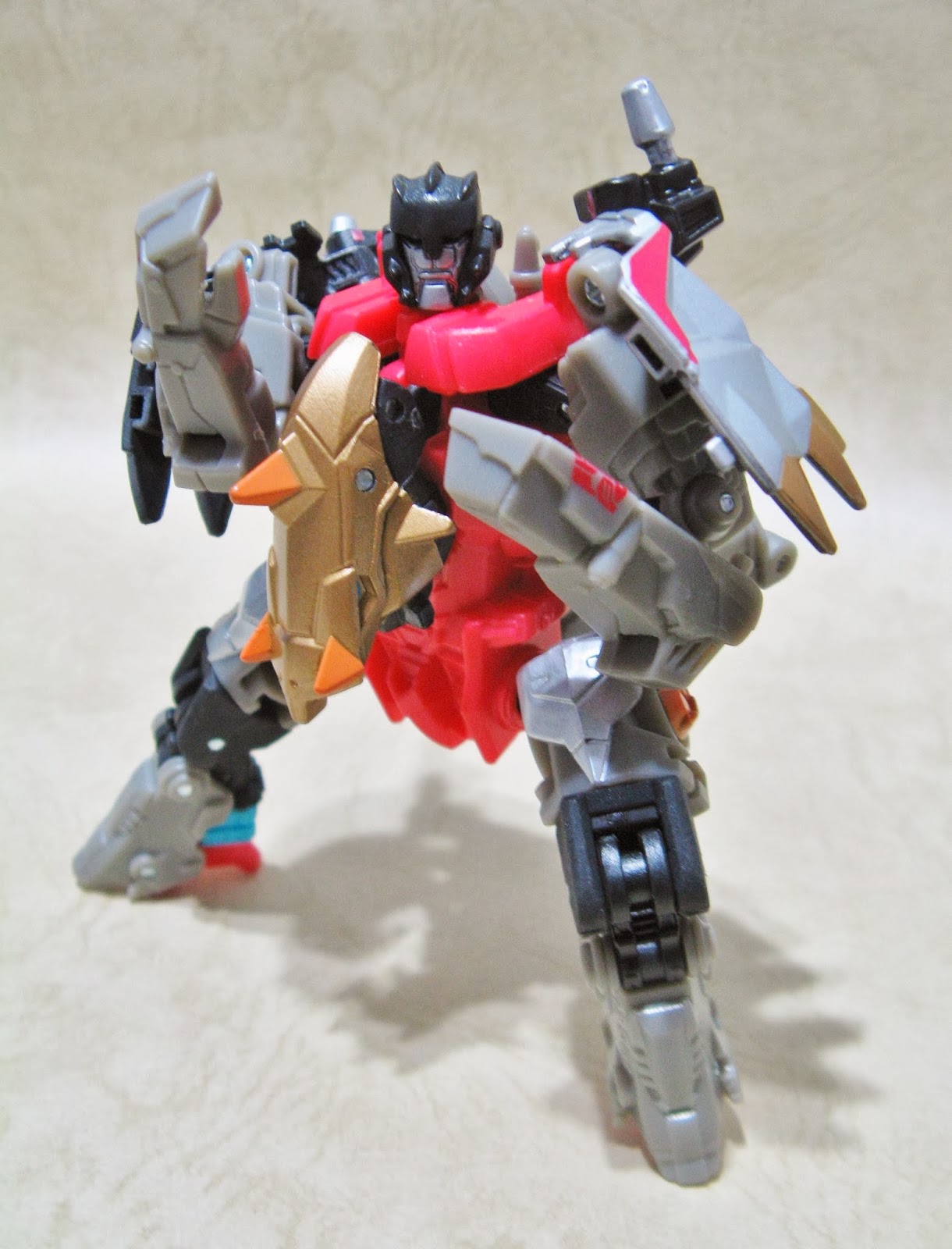 TRANSFORMERS : Power Core Combiners GRIMSTONE with Dinobots變形金剛能量核心合体酷石和恐龍幫