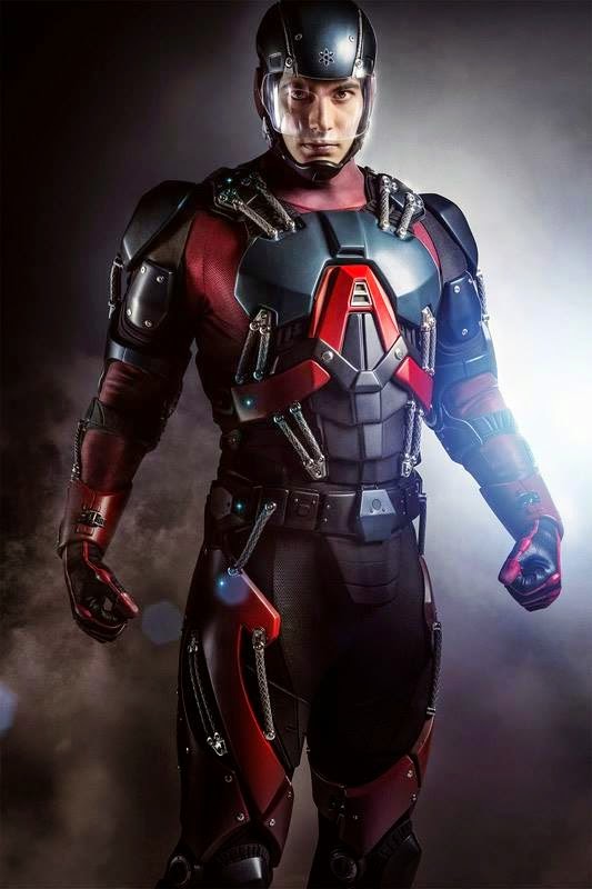 Power of the A.T.O.M. Costume Revealed in ARROW Concept Art by Andy ...
