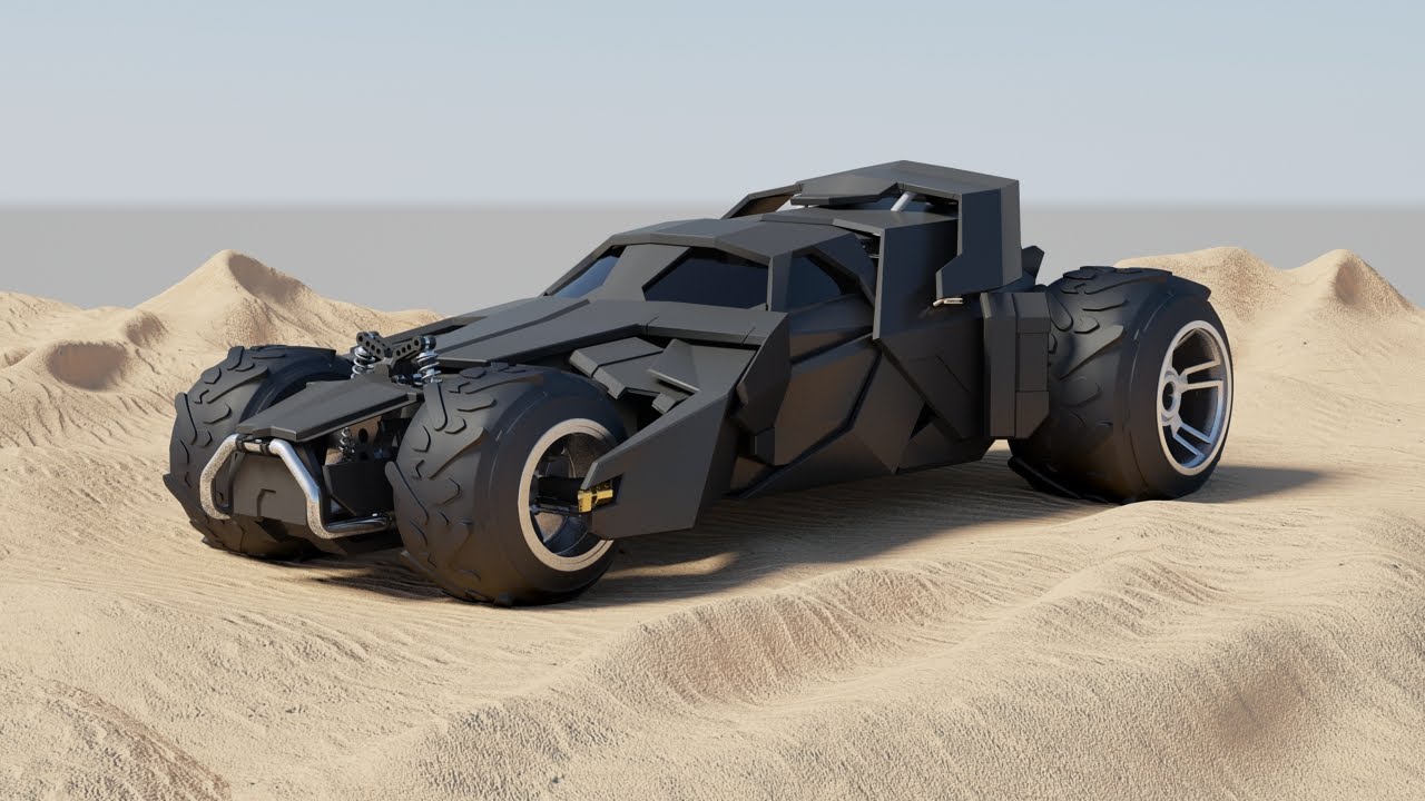 The Art of Jeroen Cloosterman: Batbuggy Dune
