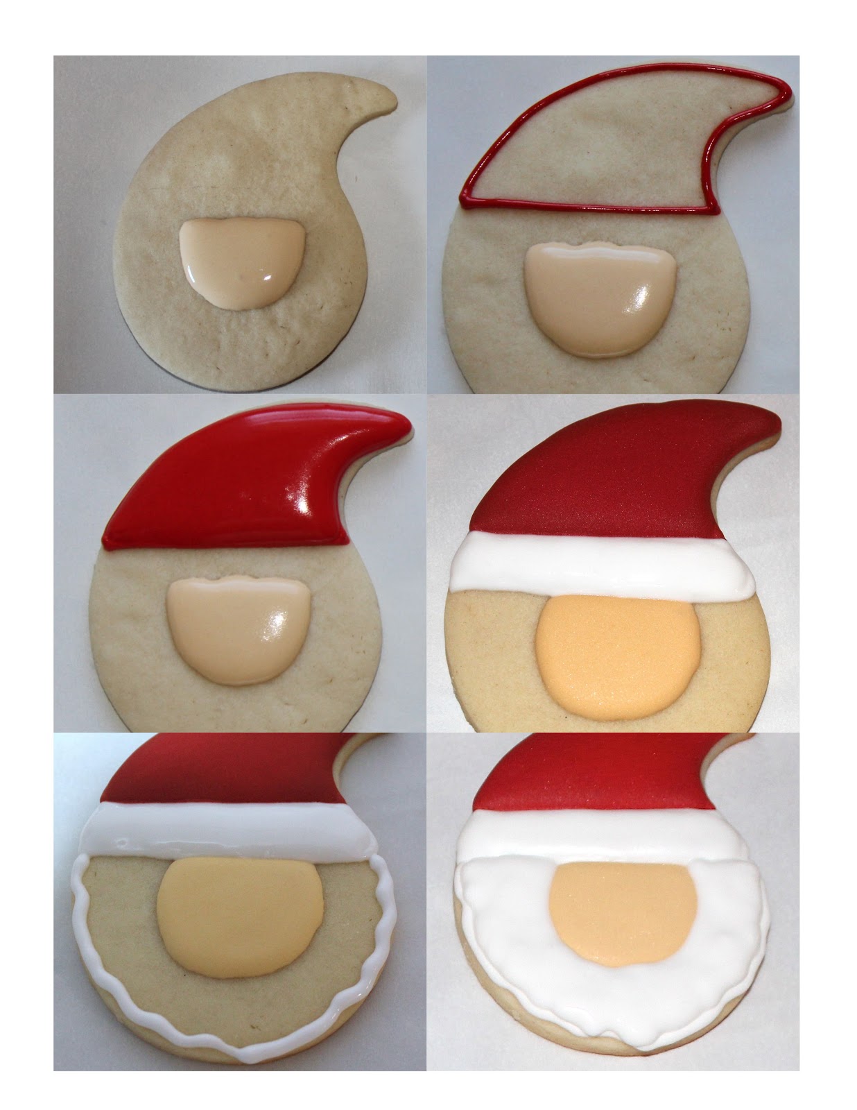 Baking in Heels: Santa Claus Cookies