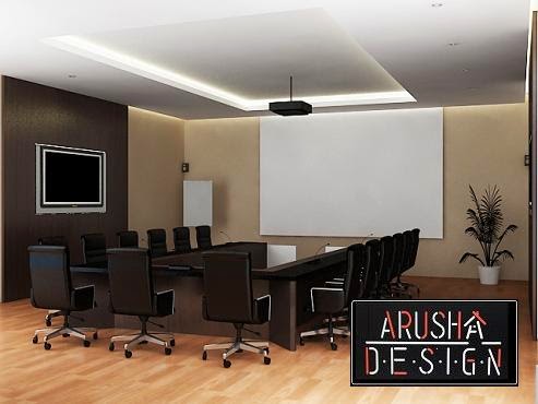 JASA DESAIN 3D INTERIOR GAMBAR EKSTERIOR: Contoh Desain Ruang Meeting ...