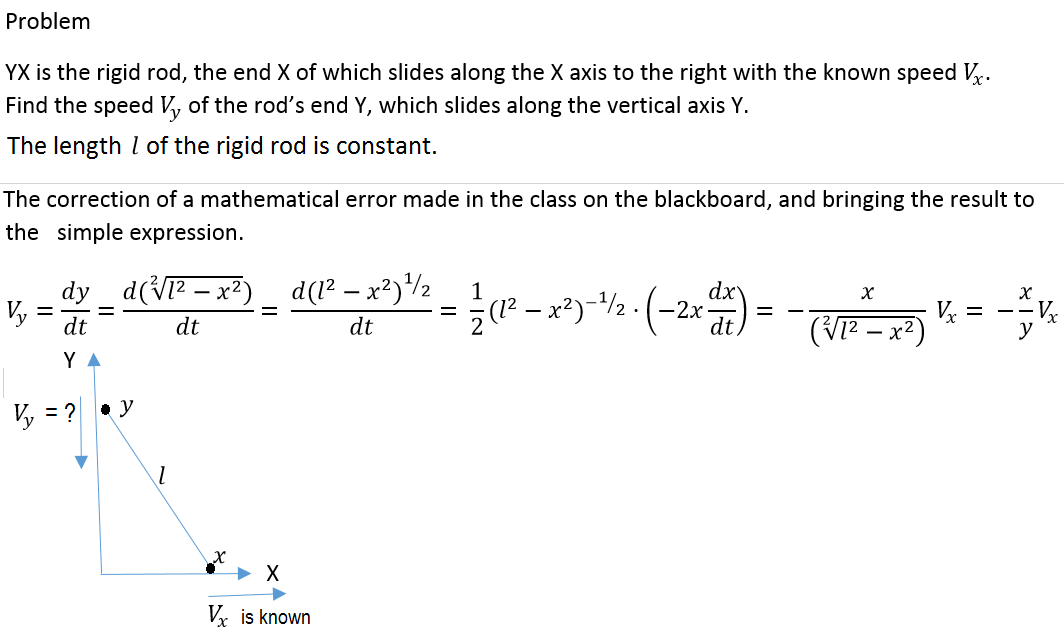 Calculus Based Physics I: The correction of a mathematical error made ...