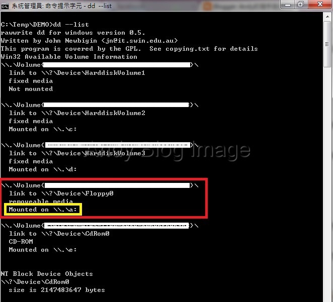 Andy 的隨手寫技術筆記本: 利用DD For Windows Tools，在Windows 平台輸出Linux檔案