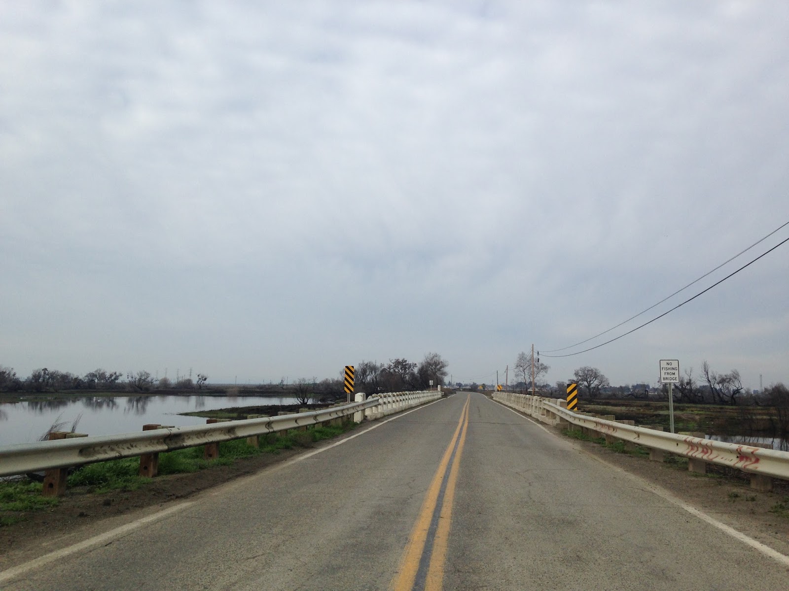 Old California State Route 198 in Kings County