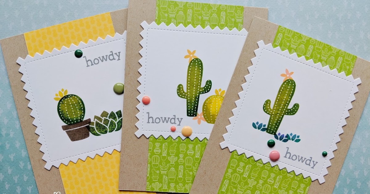 RWKrafts: Cactus Card Set