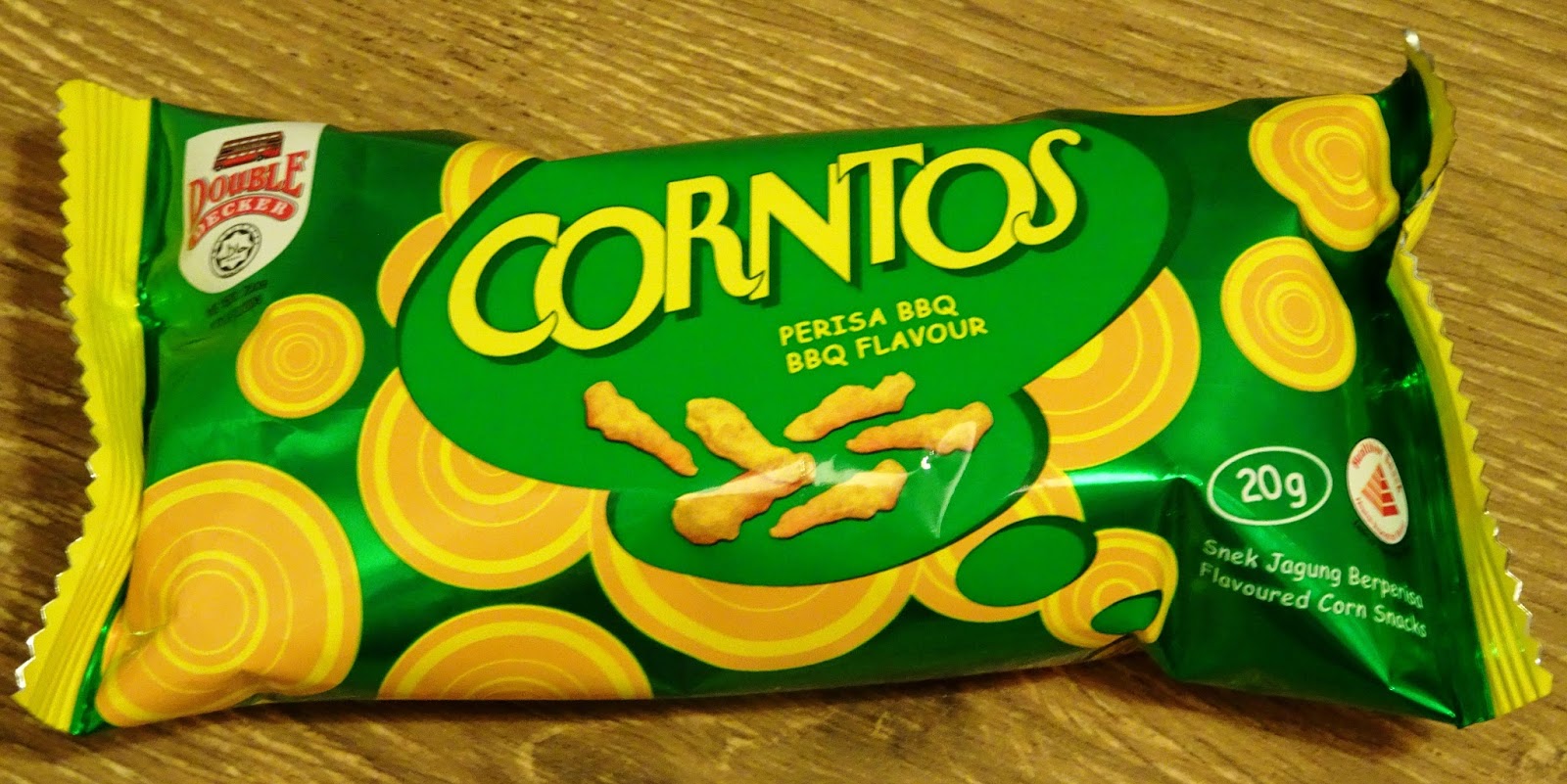 [開箱]Corntos玉米點心BBQ口味/Corntos烧烤味玉米脆条/Double Decker Corntos Perisa BBQ ...