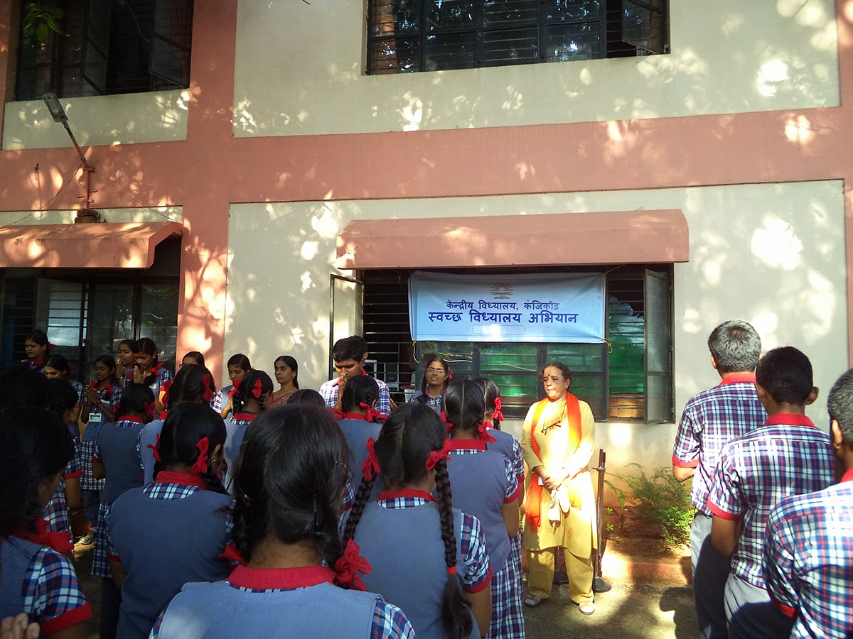 Swachh Bharat, Swachh Vidyalaya Campaign Inaugurated at KV Kanjikode ...