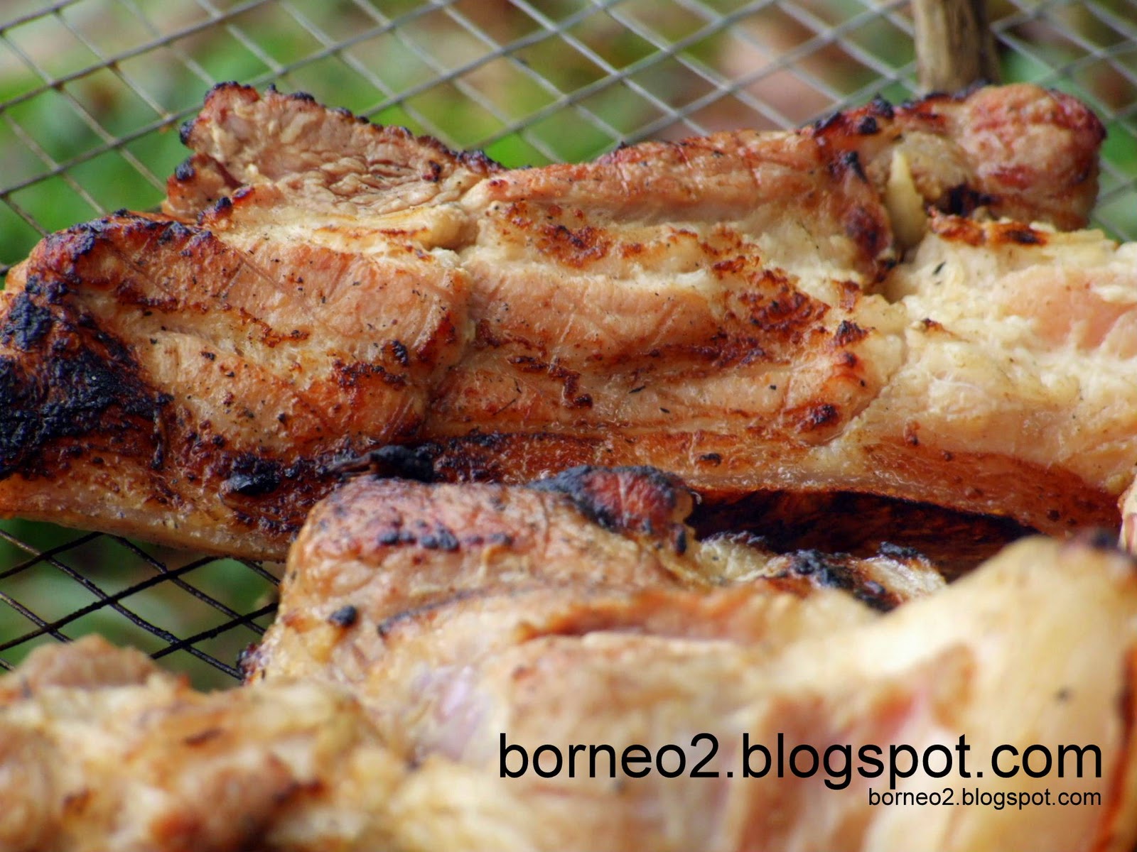 Borneo Island, Awaken To A Different World: Barbecued Pork Meat