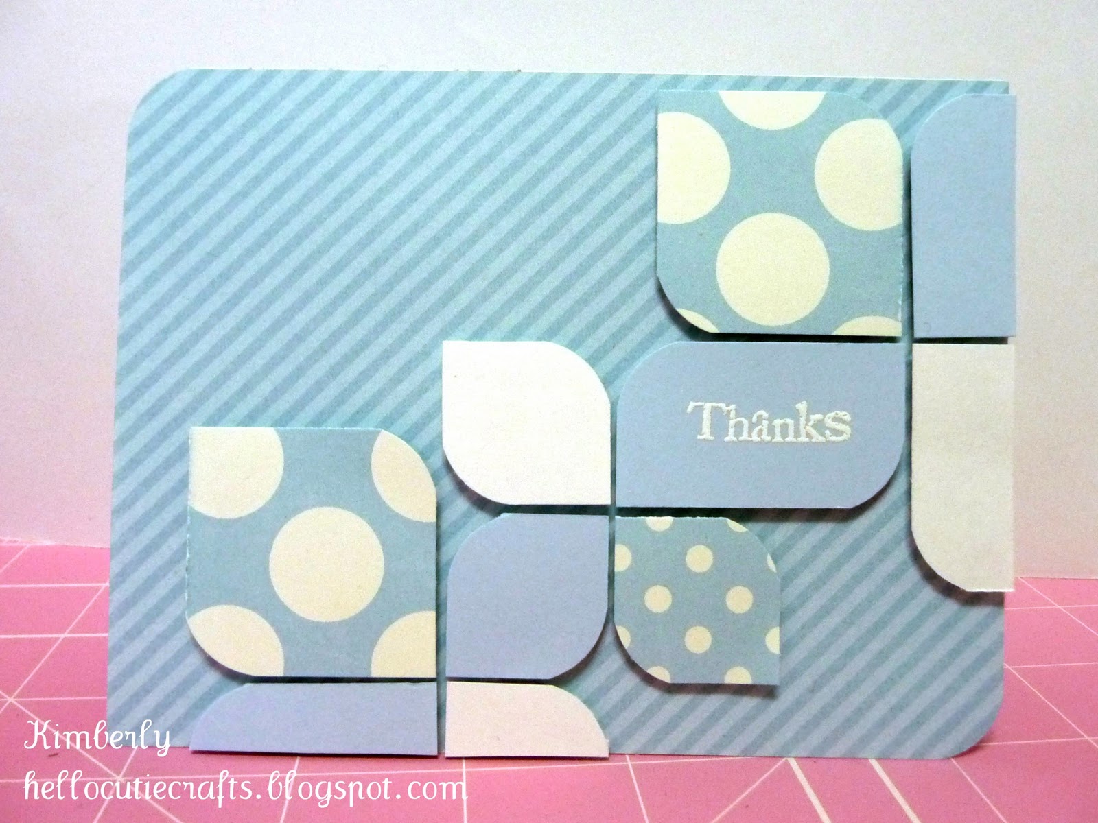 Kimberly's Crafty Spot: Thank You Lift Cards