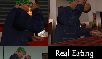 Gta SA Real Eating | GTAind - Mod GTA Indonesia