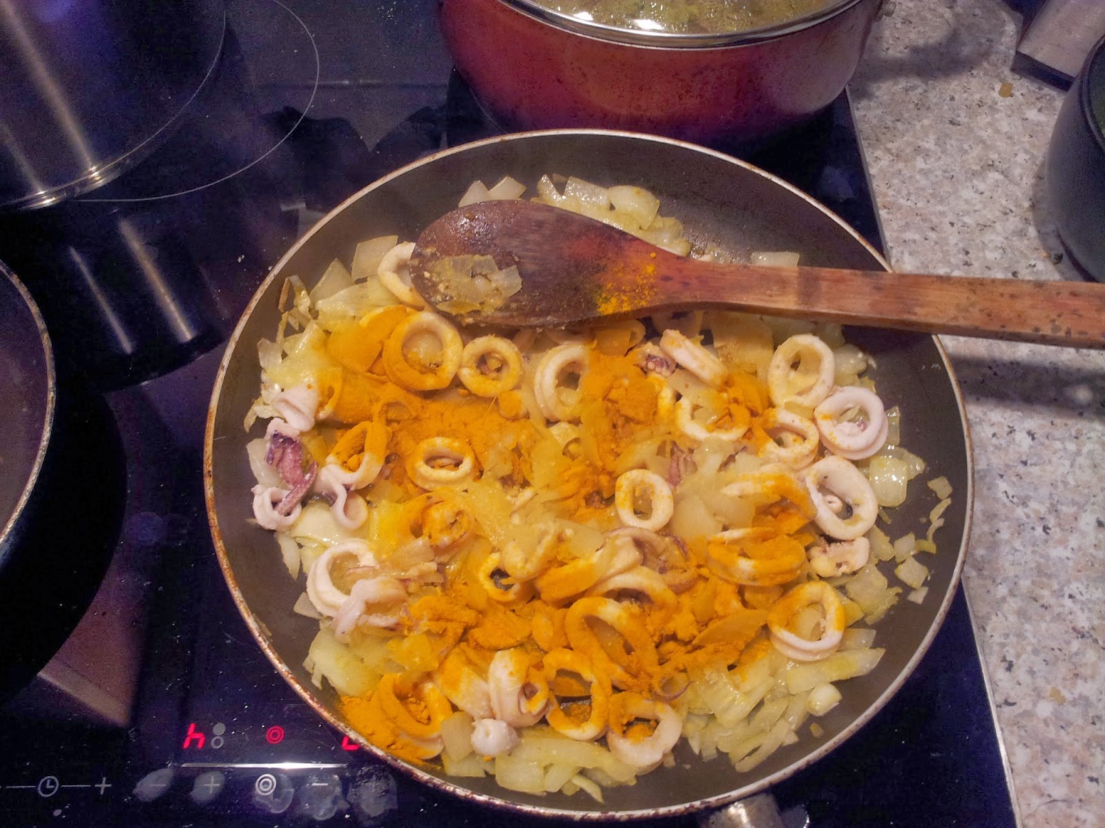 Hesel Ghor: Lime Coconut Squid with Star Anise- Pweza wa nazi