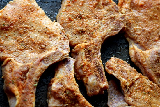 Gluten Free Lite: Broiled Adobo Pork Chops