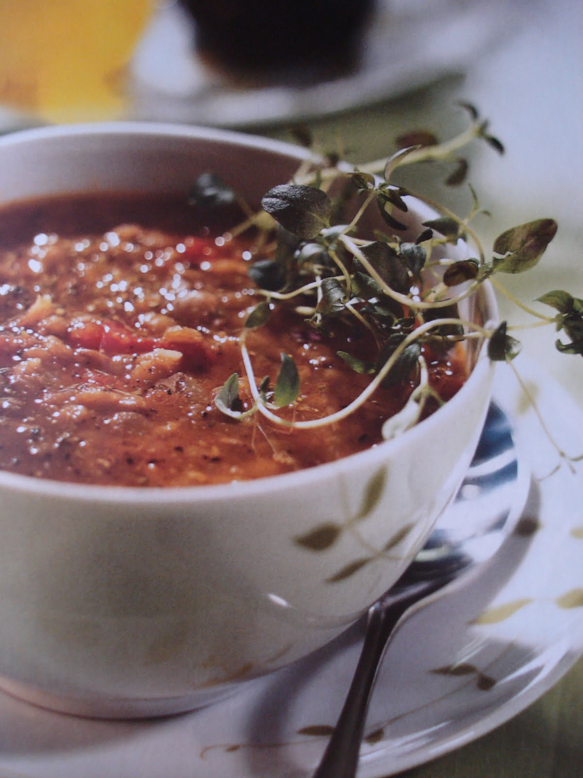 Pisikese Neiu Toidukunstinurk: Tomati-läätsesupp