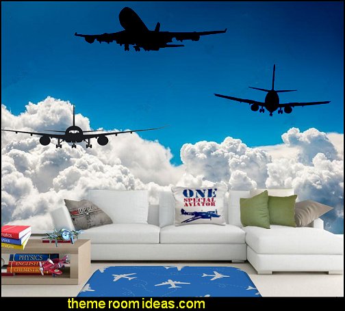 Decorating theme bedrooms - Maries Manor: airplane theme bedroom ...