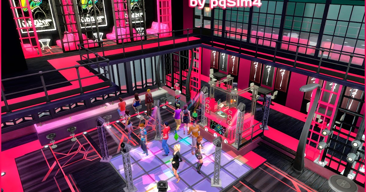 Sims 4. Dansims NightClub.