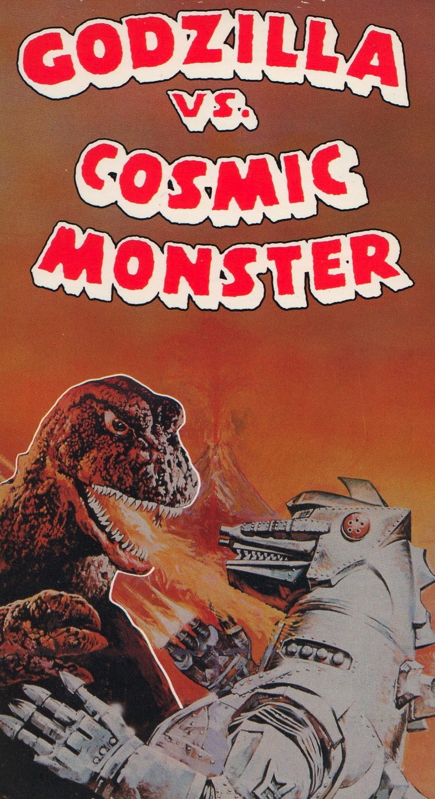 Middle Earth Collectors: VHS OF THE WEEK: Godzilla vs. The Cosmic Monster