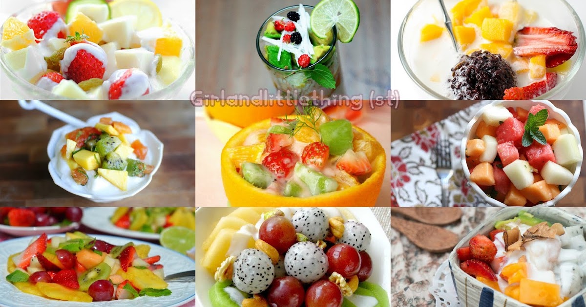 11 món hoa quả dầm và hoa quả trộn tươi mát, thơm ngon ...