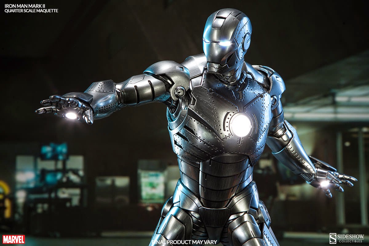 toyhaven: Pre-order Sideshow Collectibles Quarter Scale Iron Man Mark ...