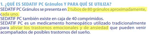 Con "Q" de Química: El sinsentido de la homeopatía: Sedatif PC ...