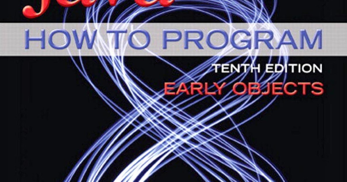 Como programar en java - Deitel - 10 Edición - PDF - Somos Programación