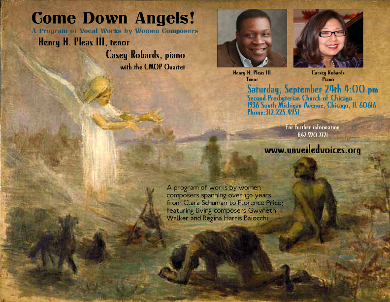 AfriClassical: Regina Harris Baiocchi "e. e. cummings song cycle" in ...